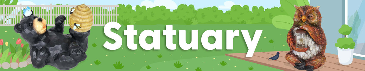 Garden Statuaries | Unique Yard Ornaments | Patio Sculptures